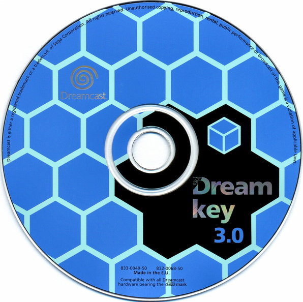 Dreamkey-3.0-PAL-DC-cd | Arcade Artwork
