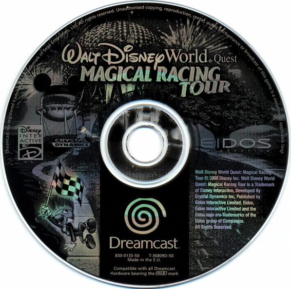 Walt-Disney-World-Quest---Magical-Racing-Tour-PAL-DC-cd - Walt-Disney ...