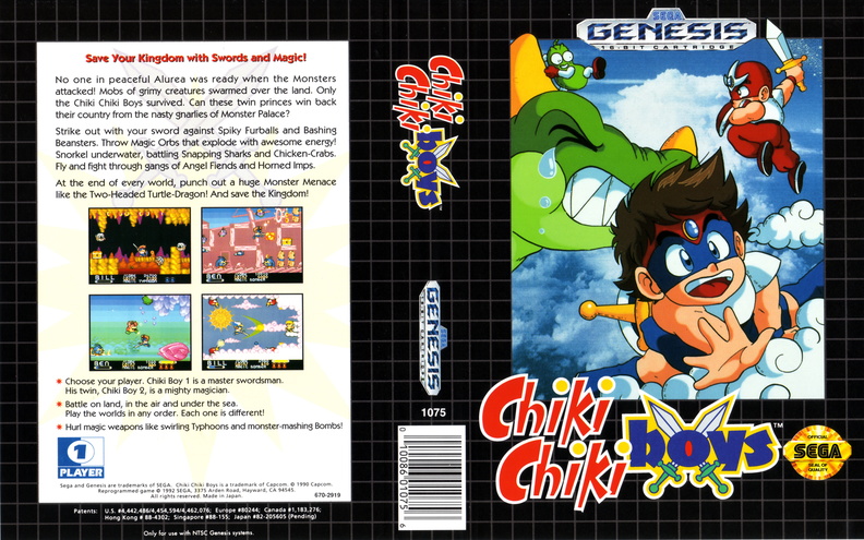Chiki-Chiki-Boys | Arcade Artwork