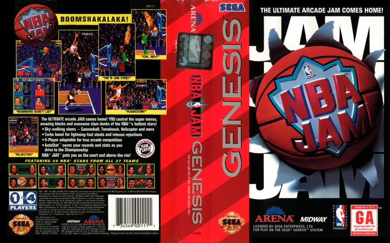 NBA-Jam | Arcade Artwork