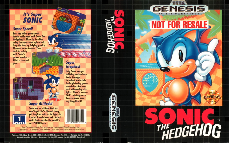 Sonic-the-Hedgehog--6- | Arcade Artwork