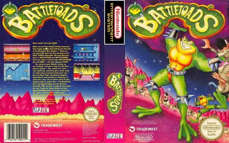Battletoads | Arcade Artwork