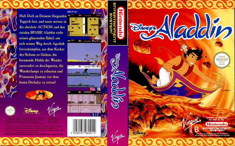 Disney-s-Aladdin | Arcade Artwork