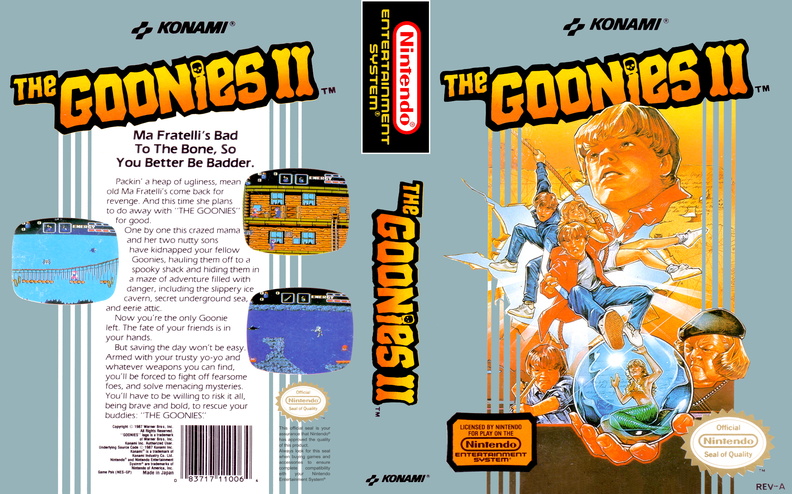 Goonies-II---The | Arcade Artwork