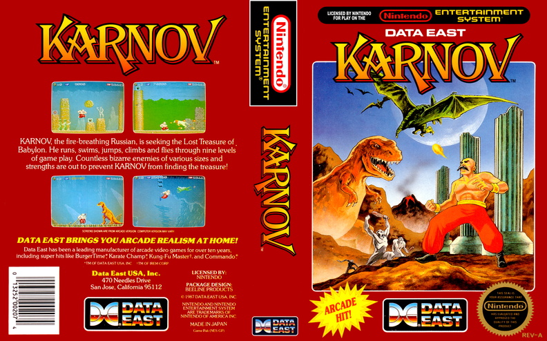 Karnov | Arcade Artwork