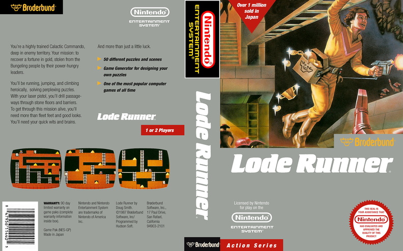 Lode-Runner | Arcade Artwork