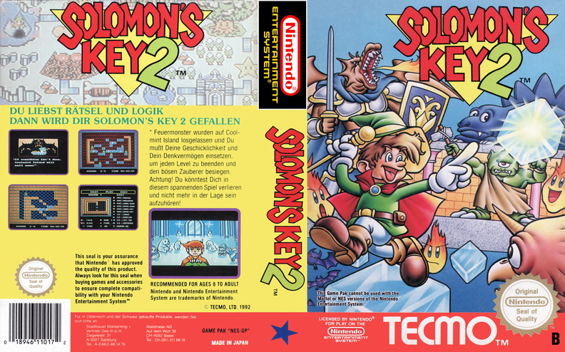 Solomon-s-Key-2 | Arcade Artwork