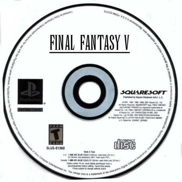 Final-Fantasy-Anthology---Final-Fantasy-V-Disc--U---SLUS-00879 ...