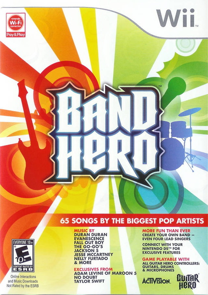 Band-Hero--USA- | Arcade Artwork