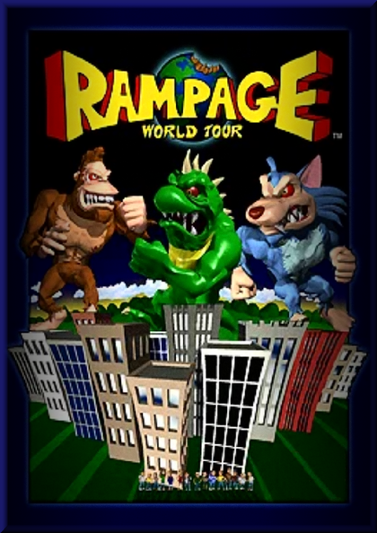 Rampage -World-Tour-01 | Arcade Artwork