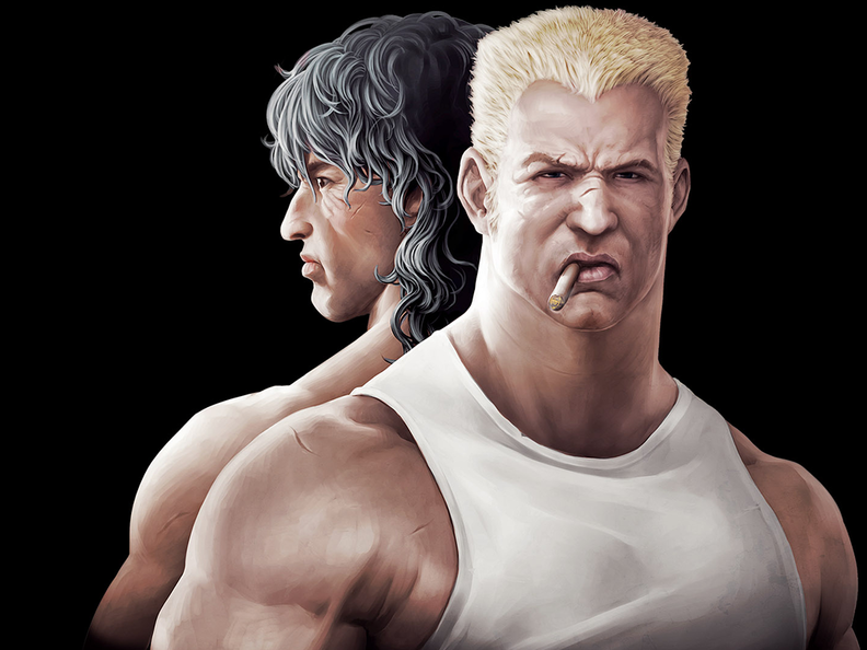 Contra-01 | Arcade Artwork