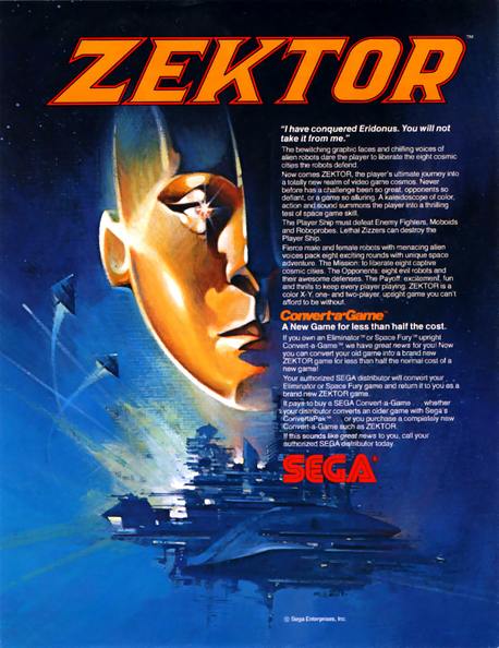 zektor | Arcade Artwork