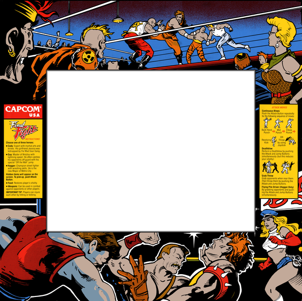 final fight bezel | Arcade Artwork