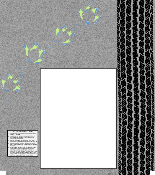 frogger bezel | Arcade Artwork