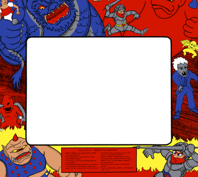 gng bootleg | Arcade Artwork