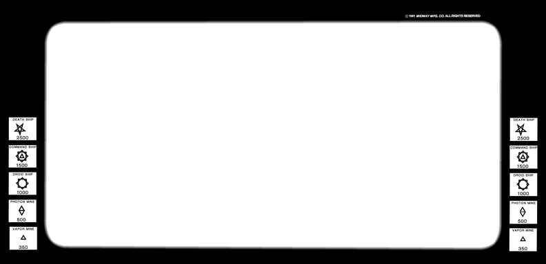 omega race cockpit bezel | Arcade Artwork