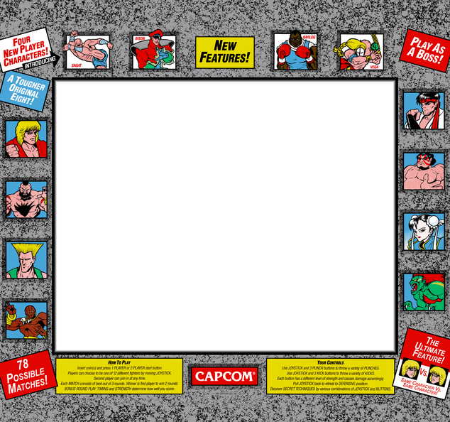 sf2ce bezel | Arcade Artwork