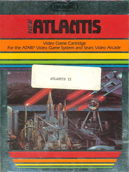 Atlantis-II--1982---Imagic----- | Arcade Artwork