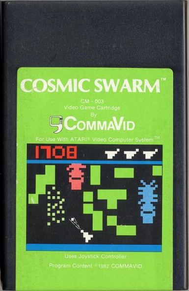 Cosmic-Swarm--1982---CommaVid---a1- | Arcade Artwork