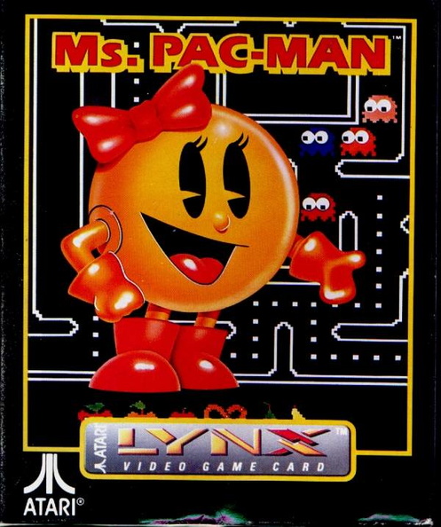 Ms.-Pac-Man--1990- | Arcade Artwork