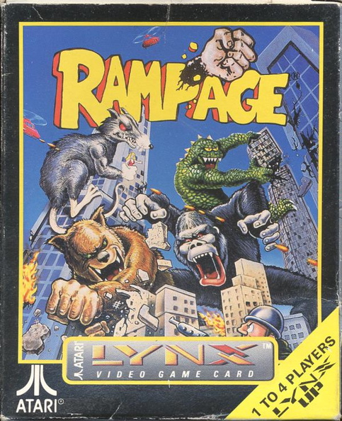 Rampage--1991- | Arcade Artwork