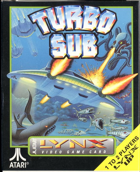 Turbo-Sub--1991- | Arcade Artwork