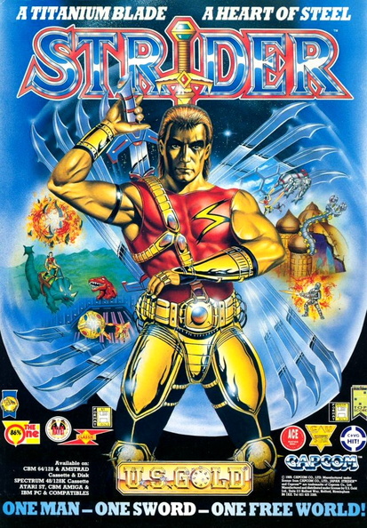 Strider | Arcade Artwork