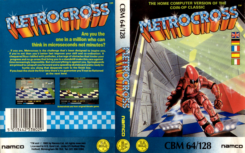 Metro-Cross | Arcade Artwork