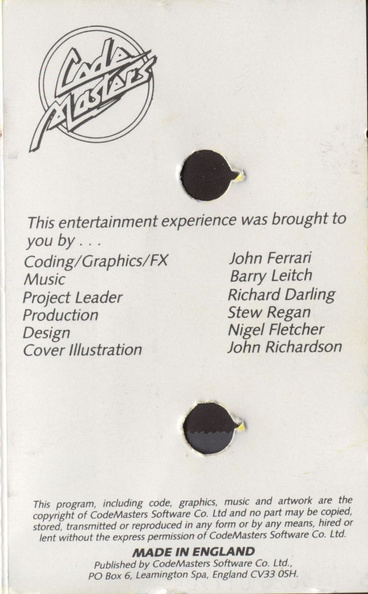 Blue-Max-2001--USA--2.Back--Back601855 | Arcade Artwork