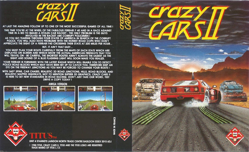 Crazy-Cars-II--Europe-Cover-Crazy Cars II03320 | Arcade Artwork