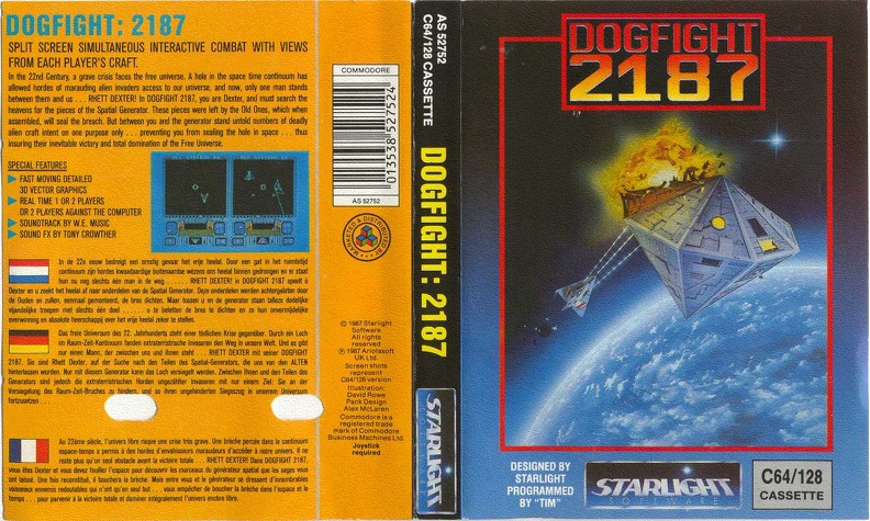 Dogfight-2187--USA-Cover-Dogfight 218704125 | Arcade Artwork
