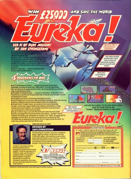 Eureka---Europe---Side-A-Advert-Domark Eureka104733 - Eureka---Europe ...