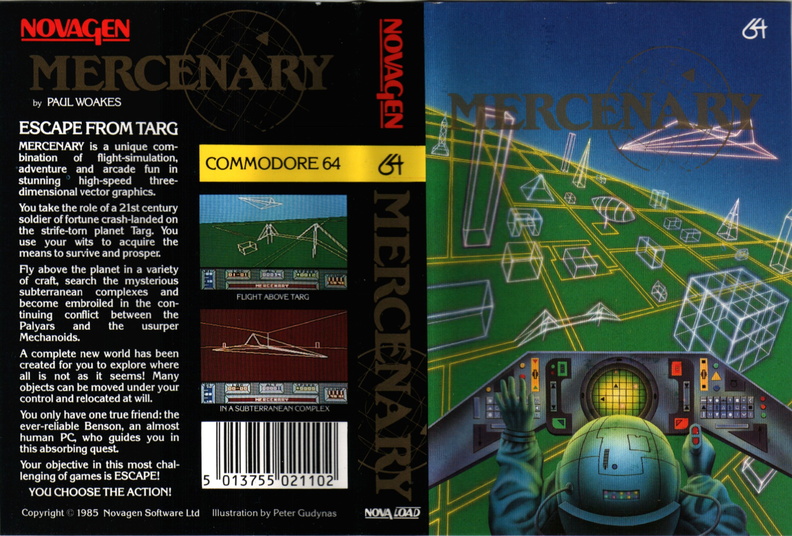 Mercenary---Escape-from-Targ--Europe-Cover--Novagen--Mercenary - Escape ...