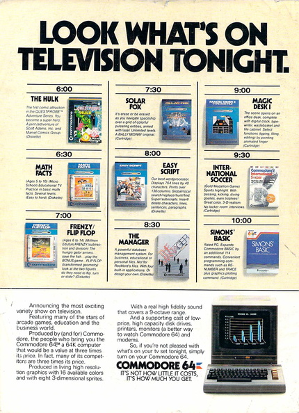 Questprobe-1---The-Incredible-Hulk--USA-Advert-Commodore6a11540 ...