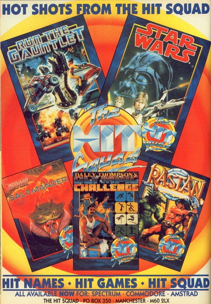 Rastan--Europe-Advert-HitSquad Hot Shots111787 - Rastan--Europe-Advert ...