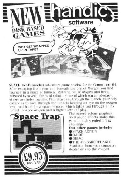 Space-Trap--Sweden-Advert-Handic Space Trap13749 | Arcade Artwork