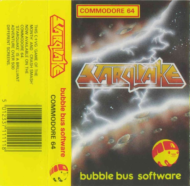 Starquake--Europe-Cover--Bubble-Bus--Starquake -Bubble Bus-14211 - Starquake--Europe-Cover ...