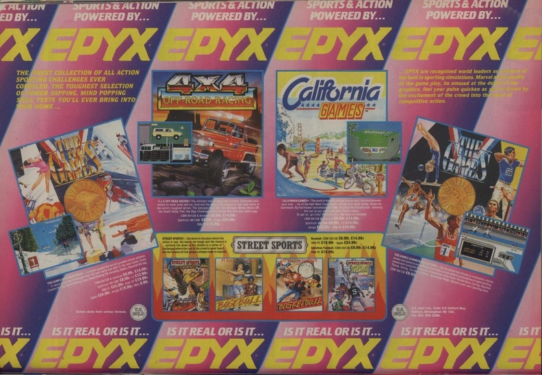 Street-Sports-Baseball--USA-Advert-Epyx0514409 | Arcade Artwork