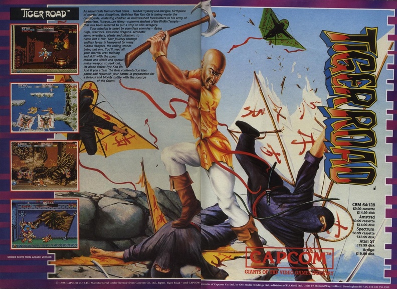 Tiger-Road--USA-Advert-Capcom Tiger Road15419 - Tiger-Road--USA-Advert ...