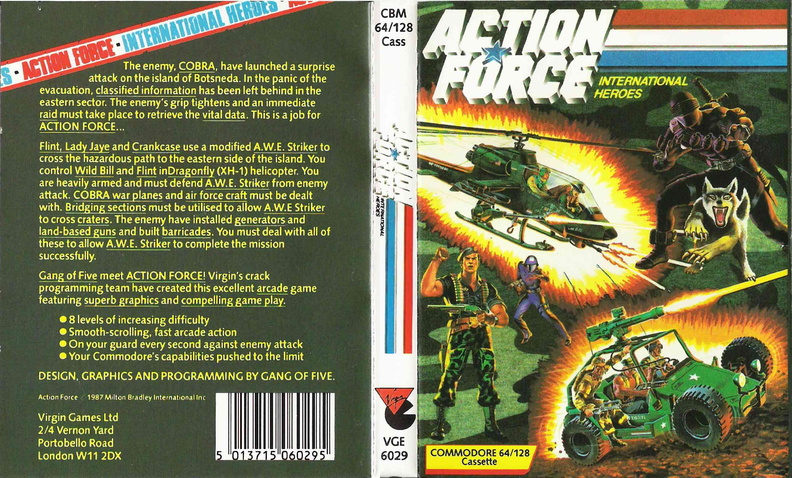 Action Force -Virgin- | Arcade Artwork