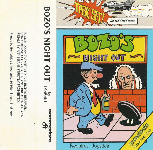 Bozos Night Out | Arcade Artwork