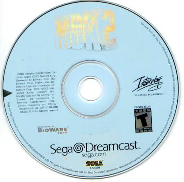 MDK2--NTSC----CD | Arcade Artwork