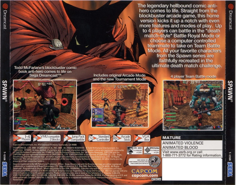 Spawn-back | Arcade Artwork