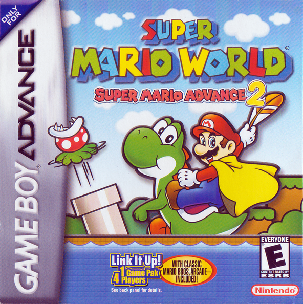 Super-Mario-Advance-2---Super-Mario-World--USA--Australia- | Arcade Artwork