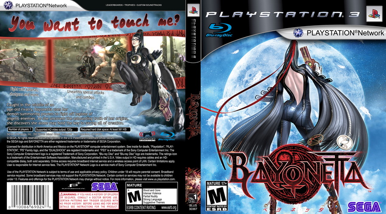ps3 bayonetta | Arcade Artwork