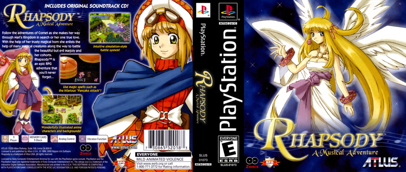 ps1 rhapsody 3 | Arcade Artwork