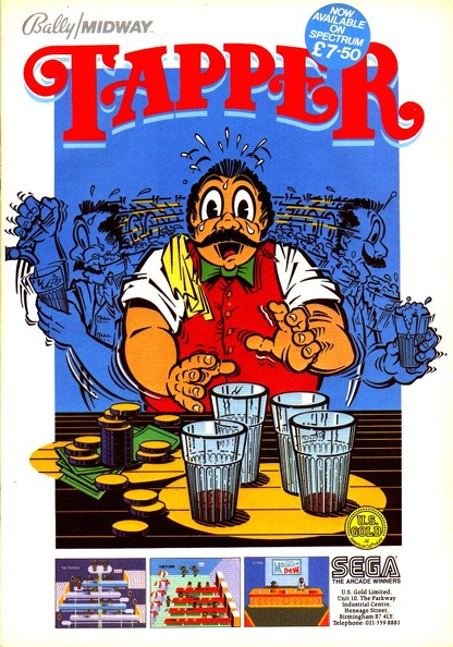 Tapper | Arcade Artwork