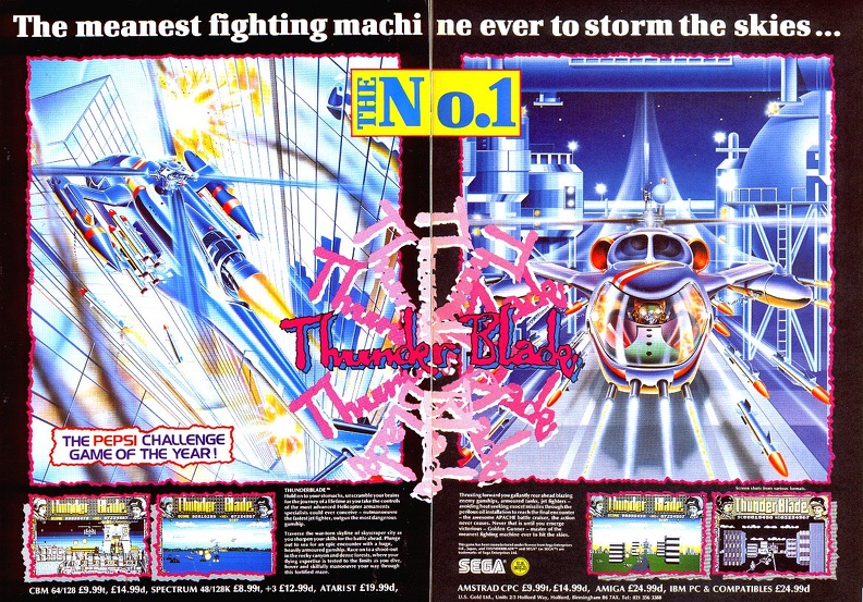 ThunderBlade | Arcade Artwork