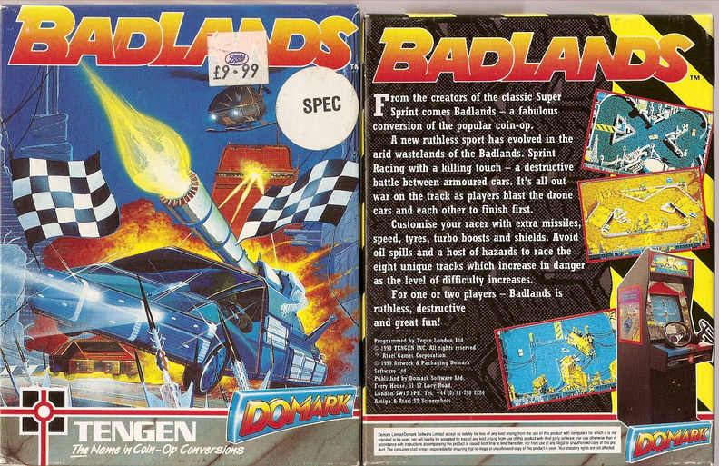 Badlands | Arcade Artwork