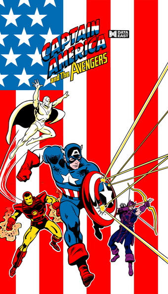 Captain-America-and-the-Avengers-sideart-side1 psd | Arcade Artwork